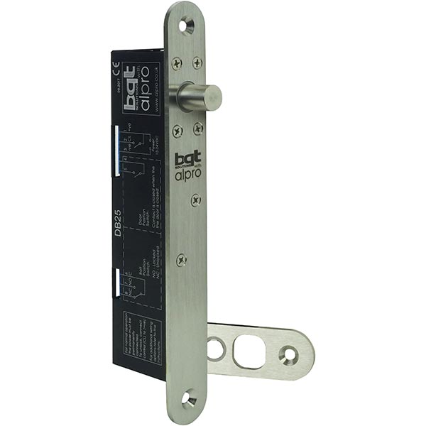 Electric Slimline Deadlocking Bolt DB25 - Alpro